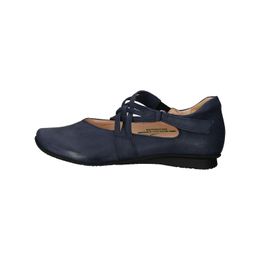 Think! Riemchenballerina »Ballerinas Leder« Blau 42,5 42,5 Verschluss: Klettverschluss
