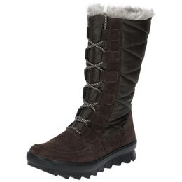 Legero Schnürstiefel »Stiefel Veloursleder« Grau 42,5 42,5 Verschluss: Schnürung