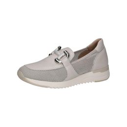 Caprice Damen Slipper &raquo; Slipper Leder/Textil&laquo; grau 40