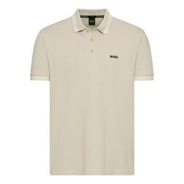 BOSS Green Poloshirt &raquo;Paddy&laquo; mit kontrastfarbenen Streifen am Kragen Light Beige274 6XL 6XL Poloshirt von BOSS Green Menswear