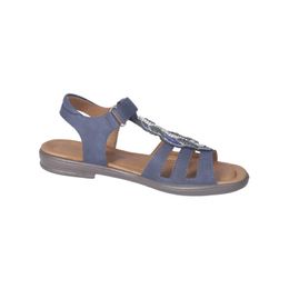 Ricosta Riemchensandalette »Sandalen Lederimitat« Dunkelblau 37 37 Verschluss: Klettverschluss