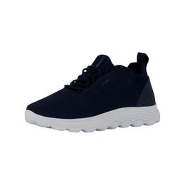Geox Sneaker »Sneaker Lederimitat/Textil« Navy 41 41 Verschluss: Schnürung