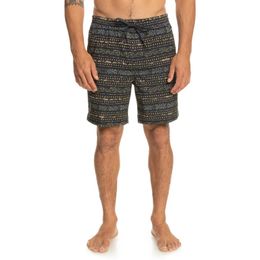 Quiksilver Boardshorts »Taxer Print 18"« schwarz XS XS Material: Stoff mit 4-Way-Stretch aus...