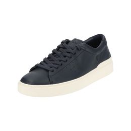 Clarks Sneaker »Sneaker Leder« Navy 42,5 42,5 Absatzhöhe: 4 cm