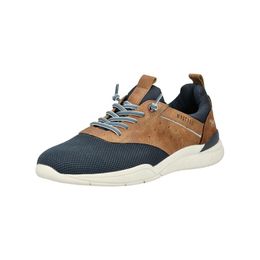 Mustang Shoes Sneaker »Sneaker Lederimitat/Textil« Navy 41 41 Verschluss: Schnürung