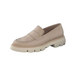 Paul Green Slipper »Slipper Nubukleder« Beige 42 42 Verschluss: Schlupfschuh