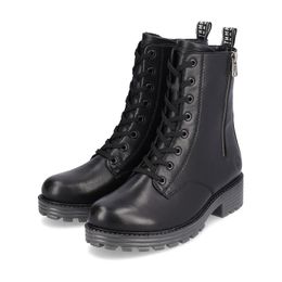 Remonte Schnürstiefelette »Stiefelette Glattleder« Schwarz 40 40 Verschluss: Schnürung