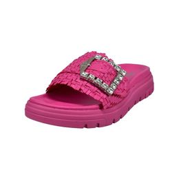 Bagatt Pantolette »Pantoletten Lederimitat« Pink 37 37 Verschluss: Schlupfschuh