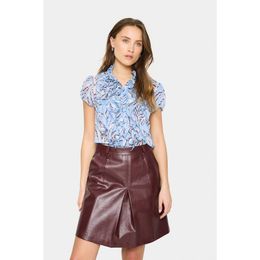 Saint Tropez Damen R&uuml;schenbluse &raquo;LiljaSZ Crinkle SS Shirt&laquo; beige XL