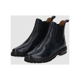 Everybody Stiefelette &raquo;Stiefelette Glattleder&laquo; Dunkelblau 41 41 Verschluss: Schlupfschuh