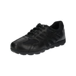 Geox Sneaker »Sneaker Leder/Mesh« Schwarz/Schwarz 41 41 Verschluss: Schnürung