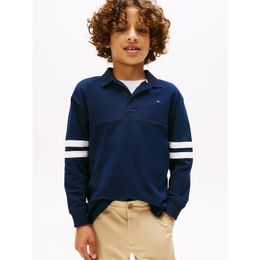 Tommy Hilfiger Poloshirt »TH MIXED GRAPHIC POLO LS« für Kinder bis 16 Jahre, mit Stickerei auf dem Rücken Dark Night Navy 4 (104) 4 (104) Poloshirt...