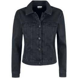 Noisy may NMDebra Black Wash Denim Jacket Jeansjacke schwarz in L 27001866 NMDEBRA Black