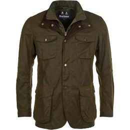 Barbour Wachsjacke Ogston Oliv (Größe: M)