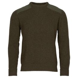 Pinewood Rundhalspullover Lappland Rough Moss Green (Gr&ouml;&szlig;e: 3XL)