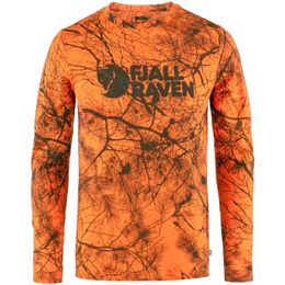 Fjällräven Fjällräven Langarm-Shirt Värmland Orange Multi Camo (Größe: XXL)