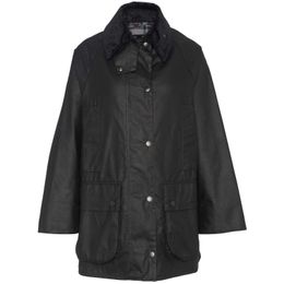 Barbour Wachsparka Womens Beaufort Black/Modern (Gr&ouml;&szlig;e: 14)