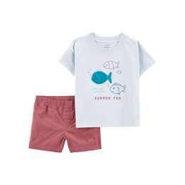 Carter's carter's 2tlg. Outfit in Hellblau/ Koralle - 51% | Gr&ouml;&szlig;e 98 | Kinder-oberteile