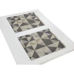 Platzset Adam "Bio Bel" Gr. 1, schwarz, B:30cm L:40cm, Obermaterial: 100% Baumwolle, Platzsets