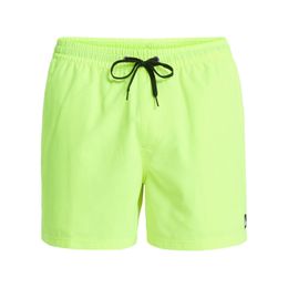 Boardshorts Quiksilver "Everyday Solid Volley 15"", Herren, Gr. L, gelb (safety gelb), 100% Polyester, Hosen