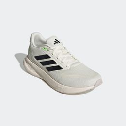Laufschuh adidas Performance "RUNFALCON 5", Damen, Gr. 47, owei&szlig;, cschwarz, limbur, Synthetik, Textil, Schuhe Laufschuh