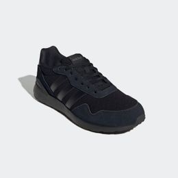 Sneaker adidas Sportswear "RUN 60S 4.0", Gr. 46, schwarz (core schwarz, core schwarz, core schwarz), Leder, Textil, Schuhe