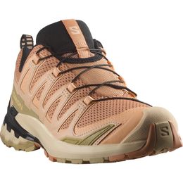 Trailrunningschuh Salomon "XA PRO 3D V9", Damen, Gr. 43, braun (cork), Synthetik, Textil, Schuhe
