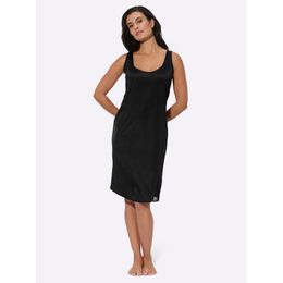 Unterkleid "Unterkleid", Damen, Gr. 38, Normalgrößen, schwarz, 70% Viskose, 30% Polyester, unifarben, Kleider