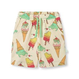 Smafolk Sm&aring;folk Shorts "Eis" in Creme/ Bunt - 55% | Gr&ouml;&szlig;e 110/116 | Kinderhosen