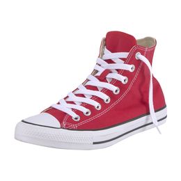 Sneaker Converse "Chuck Taylor All Star Hi", Damen, Gr. 36, rot (tomato), Textil, Schuhe Freizeitschuh Damenschuh Skaterschuh Herrenschuh Canvassneaker Sneaker