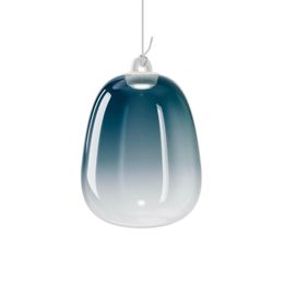 Lodes Oblo Cluster Sospensione Large Azure Steel 3000K