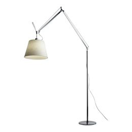 Artemide Tolomeo Mega Terra 42 Satin grau ON/OFF