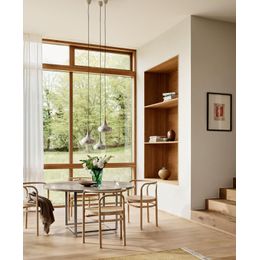 Fritz Hansen Orient Aluminium matt P1 Pendelleuchte 3m Kabel