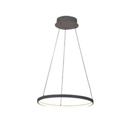 Top Light Messina Ring 100cm Pendelleuchte Schwarz Schwarz
