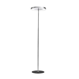 Belux Disk Stehleuchte Schwarz 3000K Dimmer