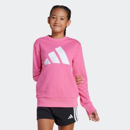 Mädchen Sweatshirt "JG BL FT SWT", pink, Gr. 164, adidas Sportswear, Obermaterial: 55% Baumwolle, 36% Polyester, 9% Viskose, Sweatshirts