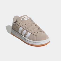 Mädchen Sneaker "CAMPUS 00S", adidas originals, Gr. 31, beige, Leder, Synthetik, Schuhe