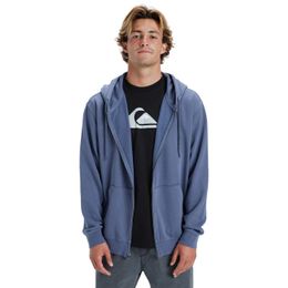 Quiksilver Herren Kapuzensweatjacke "Salt Water", blau, Gr. XS, 80% Baumwolle, 20% Polyester, Sweatjacken