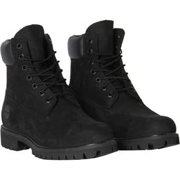 Timberland Damen Schn&uuml;rboots "6 inch Premium FTB", Gr. 50, schwarz, Nubukleder, Schuhe, Winterstiefel, Schn&uuml;rstiefel, Winterschuhe, wasserdicht