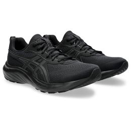 asics Herren Laufschuh "GEL-CONTEND 9", Gr. 44, schwarz, Synthetik, Textil, Schuhe, mehr Dämpfung