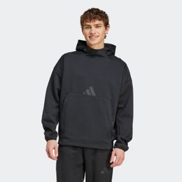 Herren Kapuzensweatshirt "M Z.N.E. HD", schwarz, Gr. XXL, adidas Sportswear, Obermaterial: 57% Polyester, 43% Baumwolle, Sweatshirts
