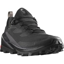 Salomon Herren Wanderschuh "CROSS OVER 2 GORE TEX", Gr. 41, grau, Synthetik, Textil, Schuhe, wasserdicht