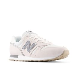 New Balance Damen Sneaker "373", Gr. 42,5linen, sea salt, slate grau, Leder, Textil, mehrfarbig, Schuhe