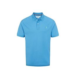 U.S. Polo Assn. Poloshirt 'Alfred' Herren Größe M himmelblau