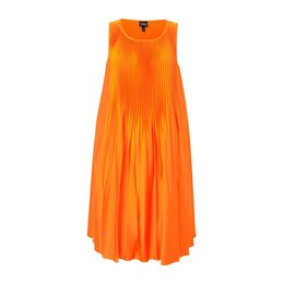 Ulla Popken Kleid Damen Gr&ouml;&szlig;e 42/44 orange Winterkleid