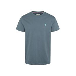 U.S. Polo Assn. T-Shirt 'Arjun' Herren Größe L saphir / aqua