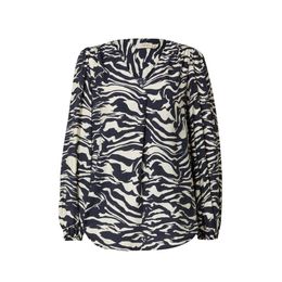 Fransa Bluse 'FR Ariana' Damen Größe L navy / wollweiß