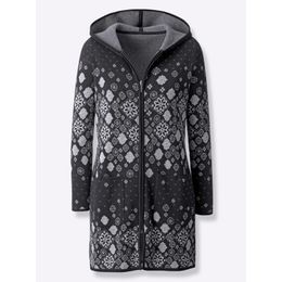 Longstrickjacke