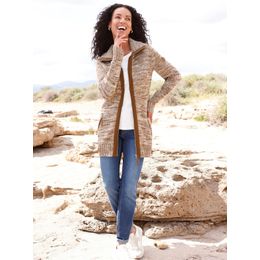 Longstrickjacke