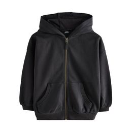 next Sweatjacke M&auml;dchen Gr&ouml;&szlig;e 164 schwarz